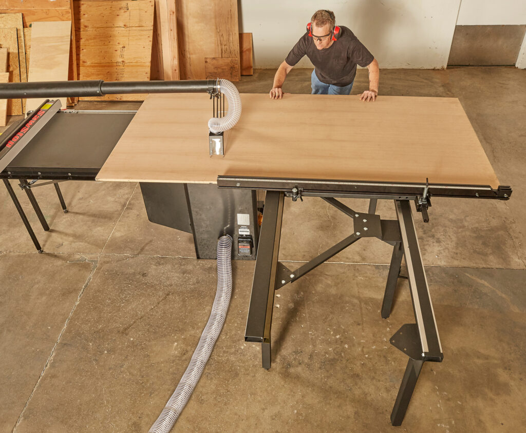 SawStop Large Sliding Table - Edward B. Mueller Co., Inc.