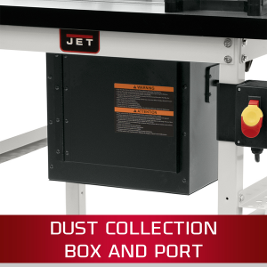 JET® Router Table with Lift - Cast Iron Table Top - Edward B. Mueller ...