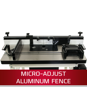 JET® Router Table with Lift - Cast Iron Table Top - Edward B. Mueller ...