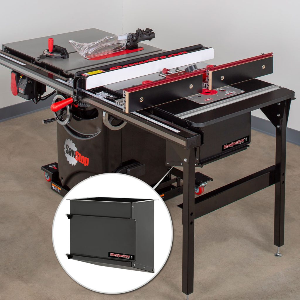 Woodpeckers Downdraft Dust Collection Cabinet - Edward B. Mueller Co., Inc.