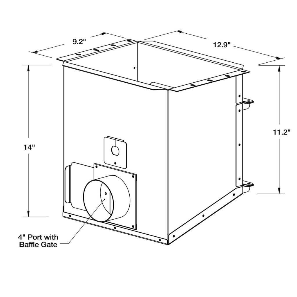Woodpeckers Downdraft Dust Collection Cabinet - Edward B. Mueller Co., Inc.