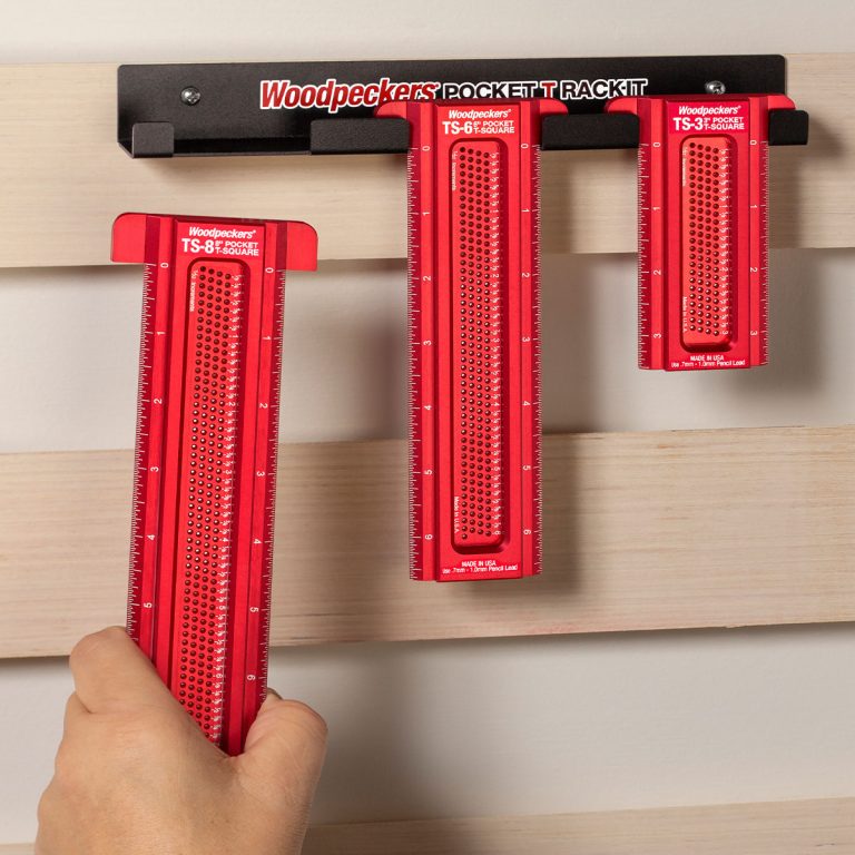 Woodpeckers Pocket T-square Rack-it - Edward B. Mueller Co., Inc.