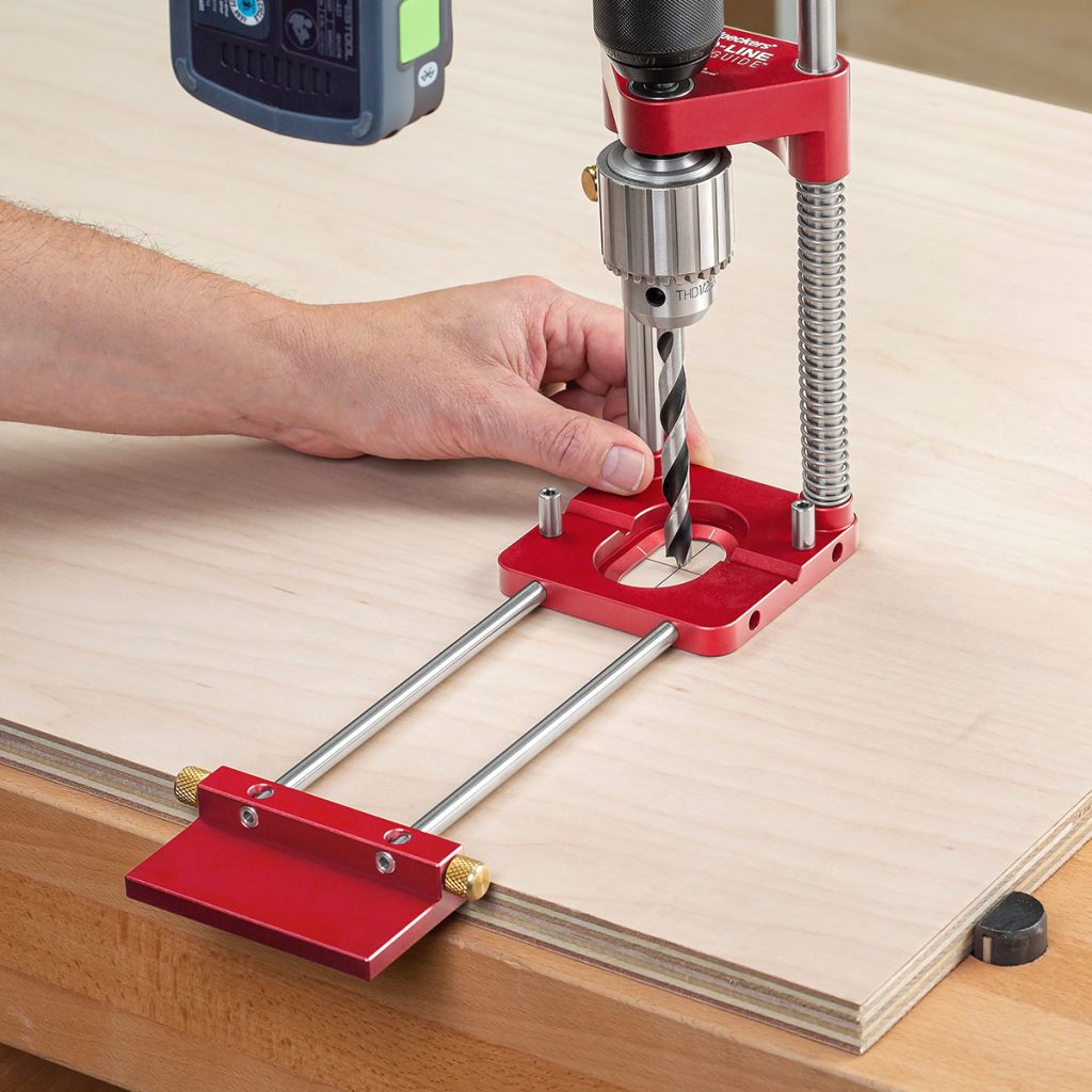 Woodpeckers Auto-Line Drill Guide - Edward B. Mueller Co., Inc.