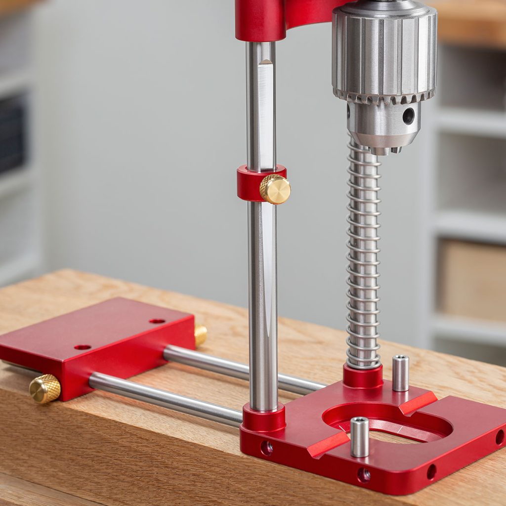 Woodpeckers Auto-Line Drill Guide - Edward B. Mueller Co., Inc.